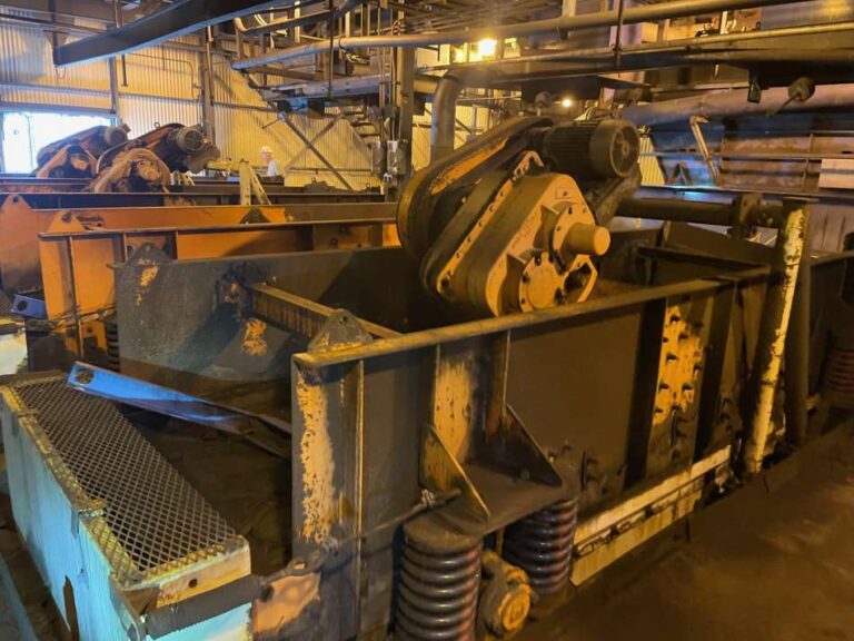 5' W. X 16' L. Tabor Single Deck Horizontal Vibrating Screens- Nelson ...