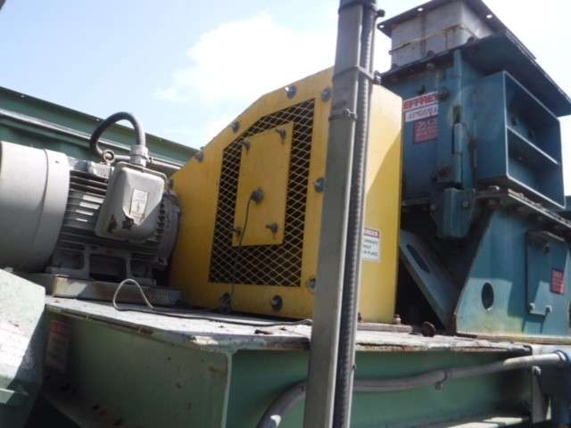 Jeffrey 30 FTE Flextooth Hammermill w/ 100 HP on Stand- Nelson ...