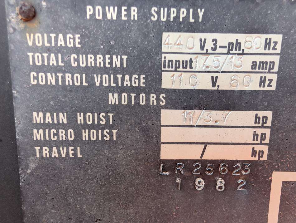 5-Ton Kone Electric Hoist- Nelson Machinery & Equipment Ltd.