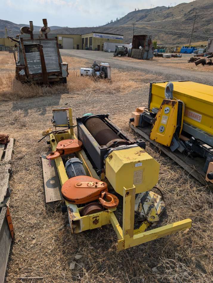 5-Ton Kone Electric Hoist- Nelson Machinery & Equipment Ltd.