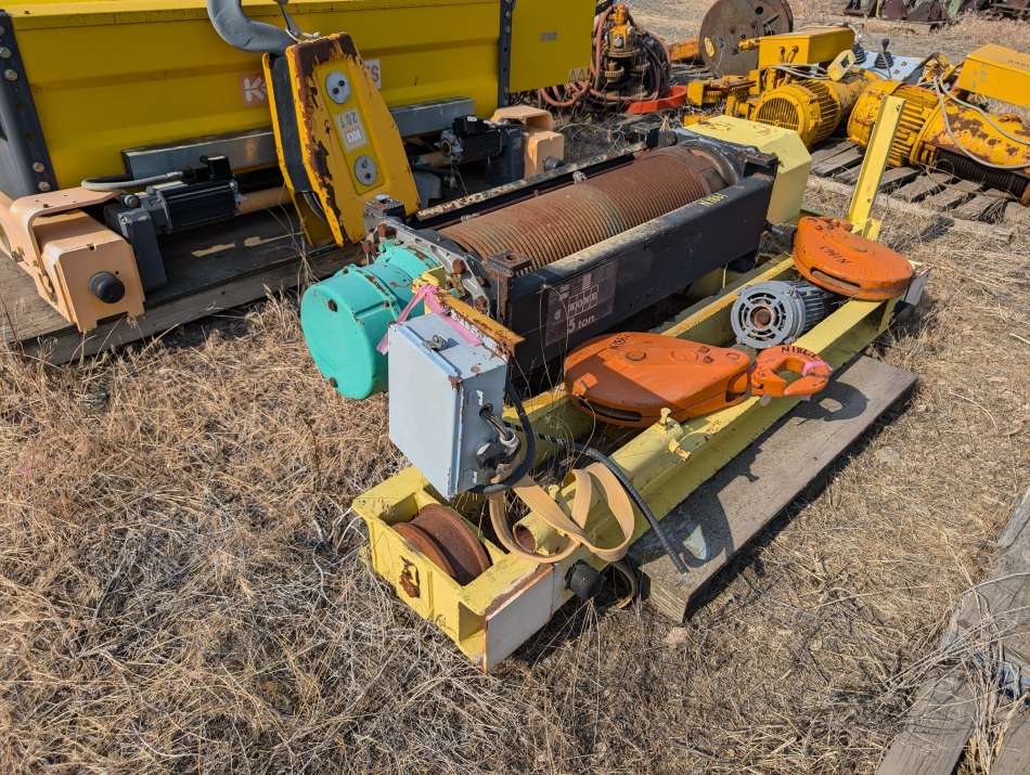 5-Ton Kone Electric Hoist- Nelson Machinery & Equipment Ltd.