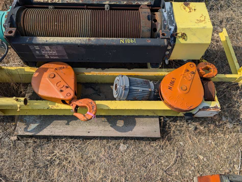 3200 Kg. Sheave Block- Nelson Machinery & Equipment Ltd.