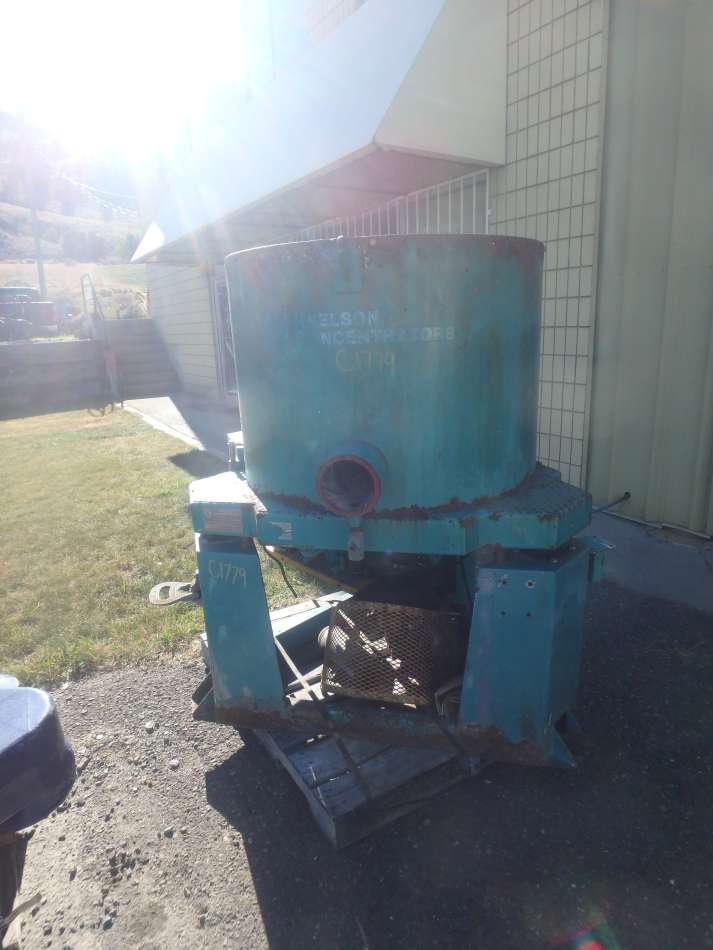20" KNELSON CD20 CONCENTRATOR, 7.5 HP - Nelson Machinery & Equipment Ltd.