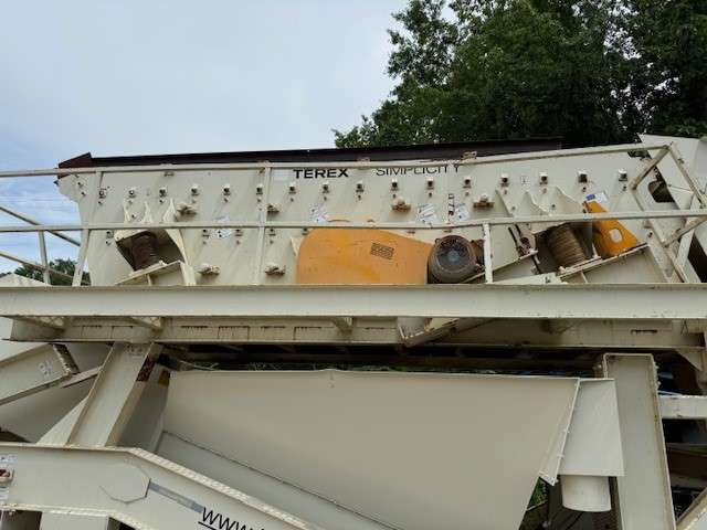 5' X 16' Terex Simplicity Triple Deck Incline Screen Wash Plant- Nelson ...