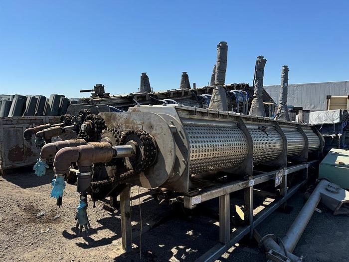 24" X 20' DUAL SCREW HOLOFLITE DRYERS - Nelson Machinery & Equipment Ltd.