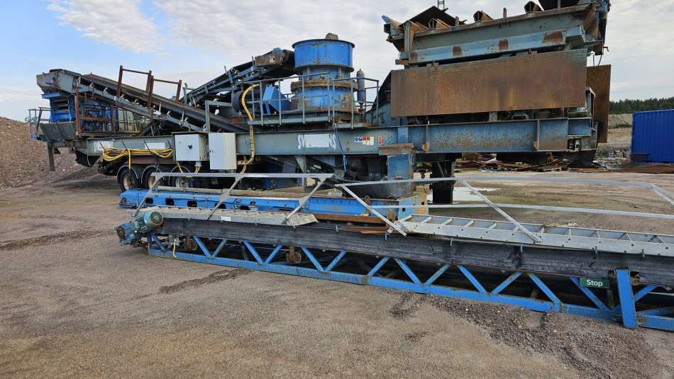 Svedala Mobile H4000 Cone Crushing Plant- Nelson Machinery & Equipment Ltd.