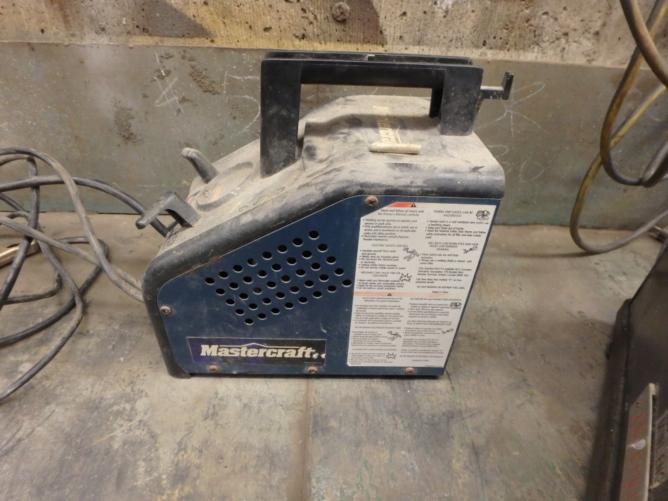 70A MASTERCRAFT ARC WELDER, SINGLE PHASE - Nelson Machinery & Equipment ...