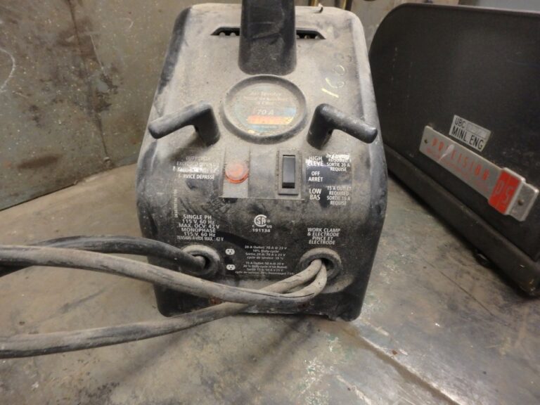 70A MASTERCRAFT ARC WELDER, SINGLE PHASE - Nelson Machinery & Equipment ...