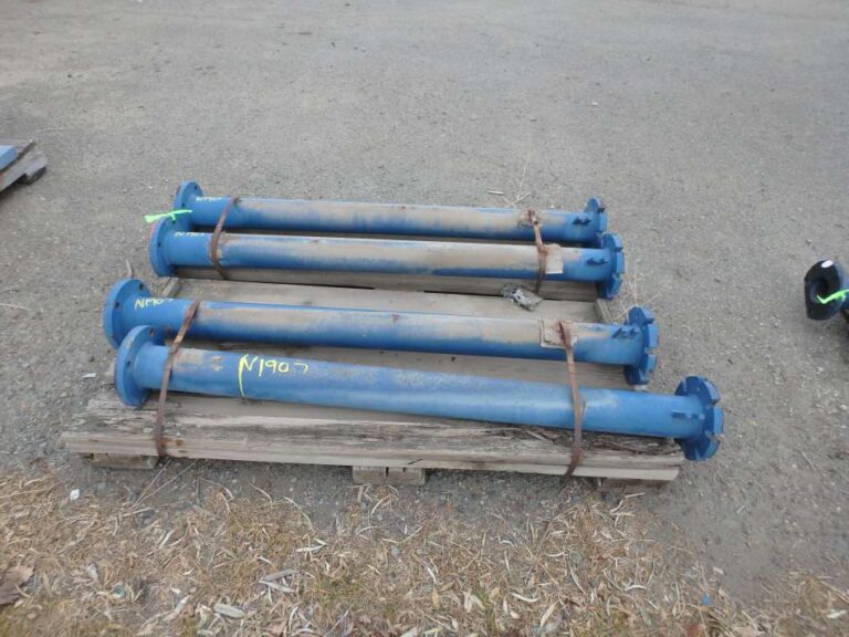 4" X 5' GALIGHER VERTICAL PUMP DISCHARGE PIPES - Nelson Machinery ...